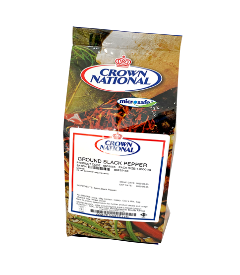 Crown Nat Pepper Black Ground 1kg | Agrimark