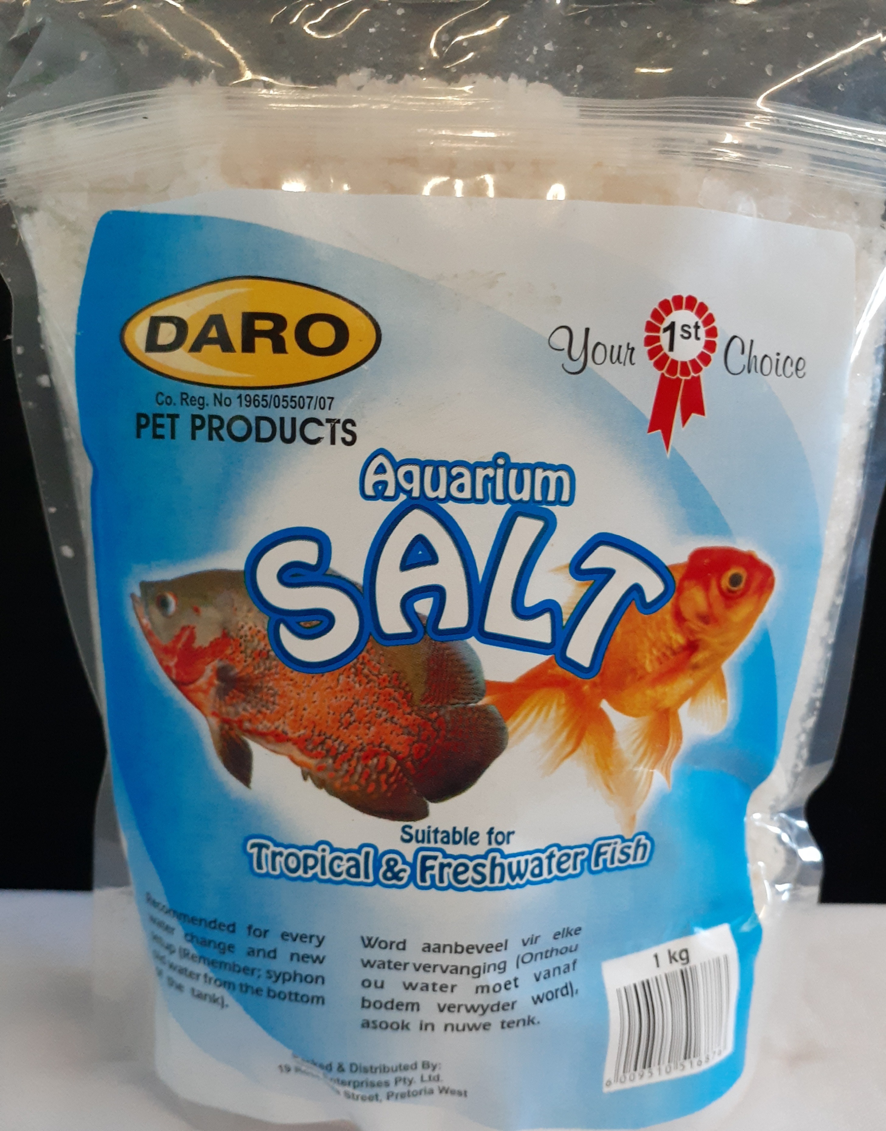 Daro Fish Coarse Salt 1kg | Agrimark