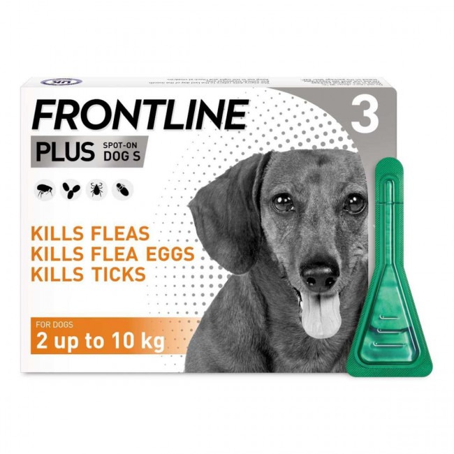 Frontline Plus Small Dog Tick and Flea Treatment | Agrimark