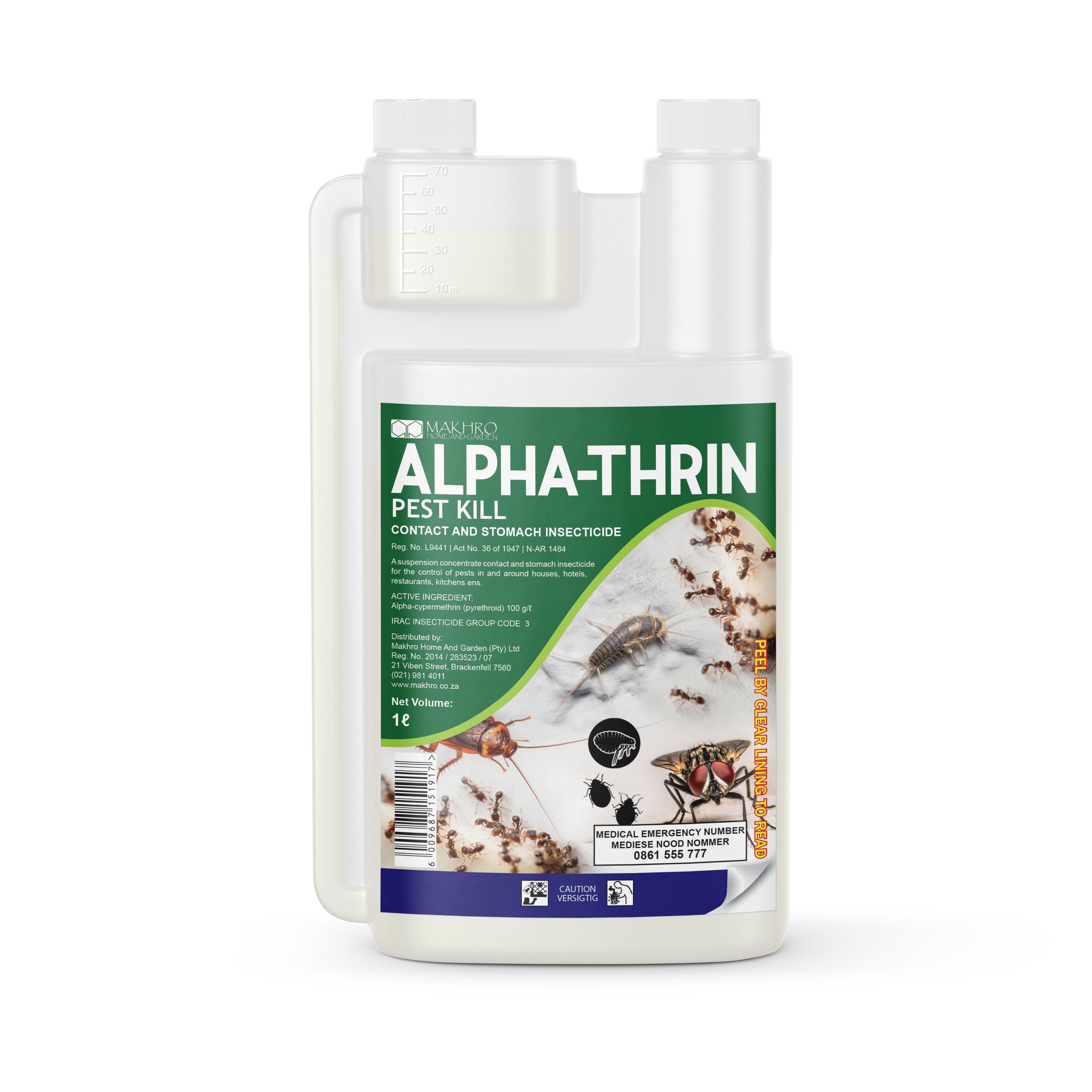 Makhro Alpha-thrin Pest Kill 1l | Agrimark