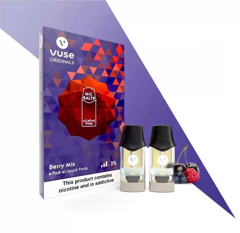 Vuse E-pod 2pack Berry Mix 3% | Agrimark