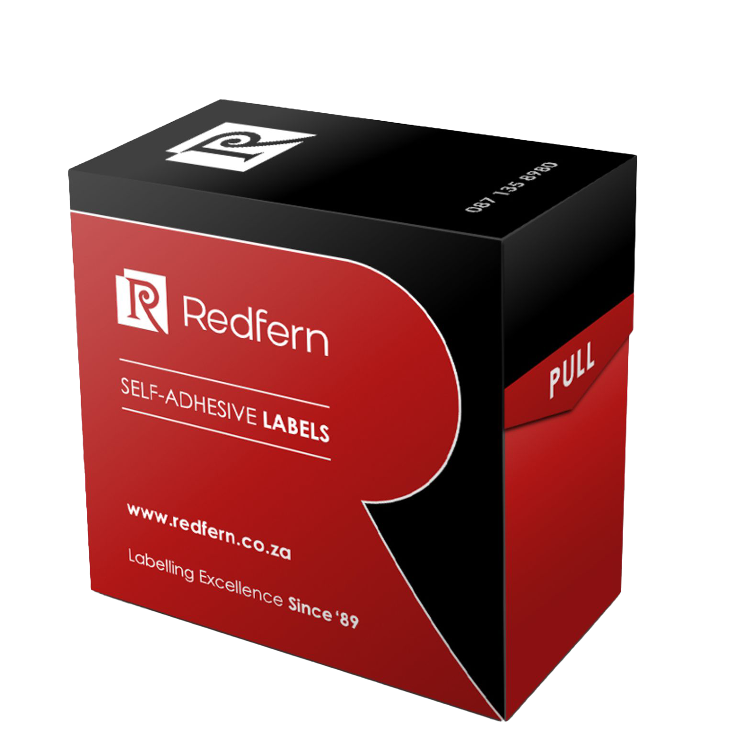 Redfern Label Generic DT White | Agrimark