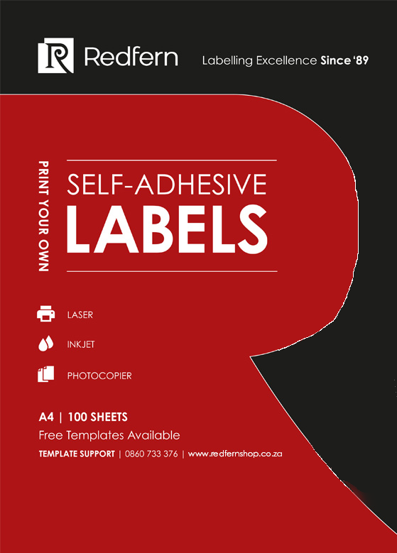 Redfern Label Lazer A4 White 100/box | Agrimark