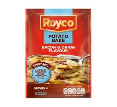 Royco Potato Bake Bacon&onion 40g | Agrimark