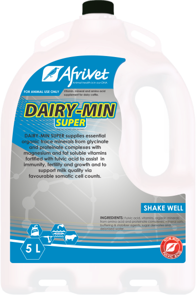 Afrivet Dairy-Min Super 25L | Agrimark