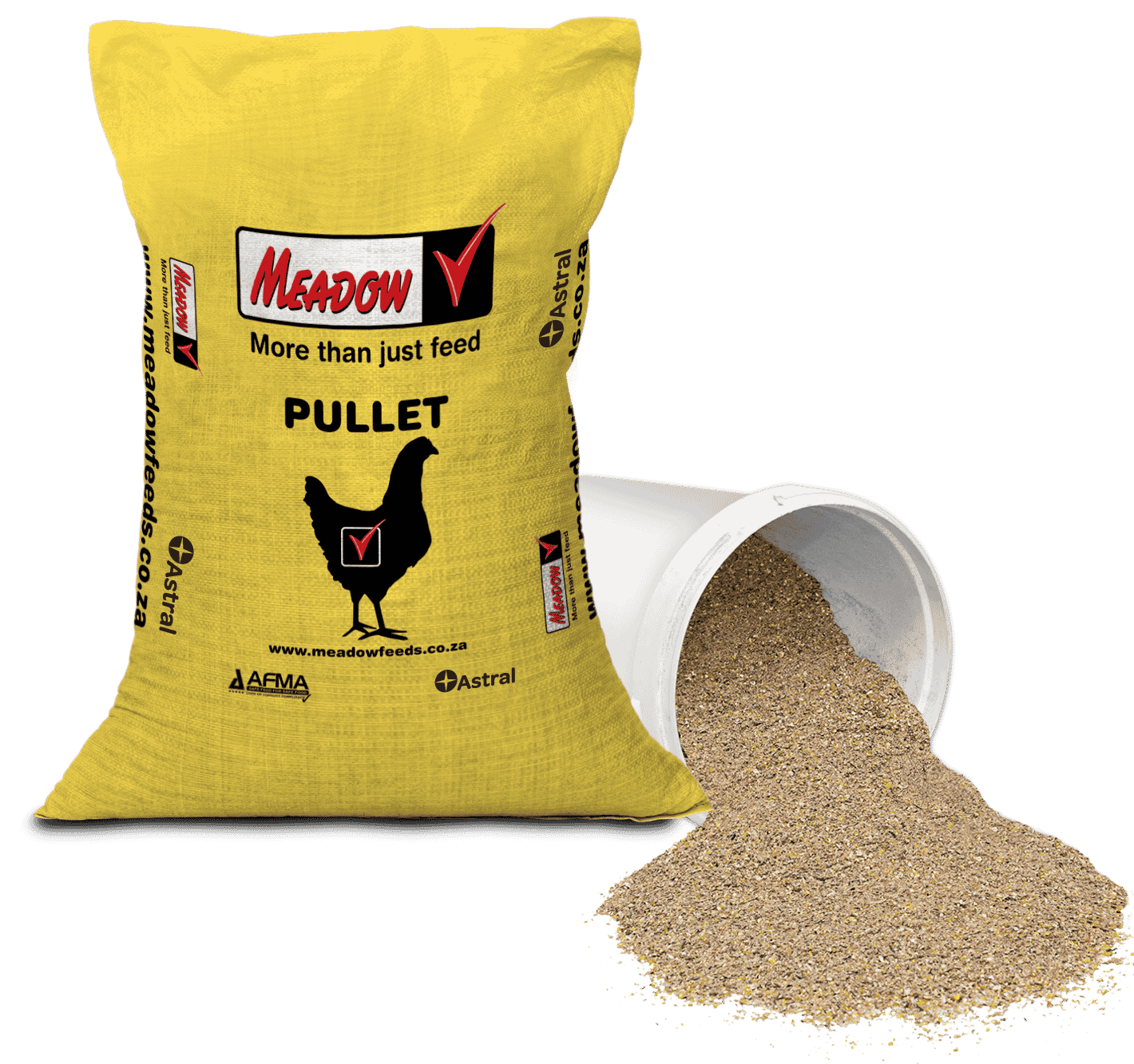 Meadow Pullet Grower Pellet + Amprol 50kg | Agrimark