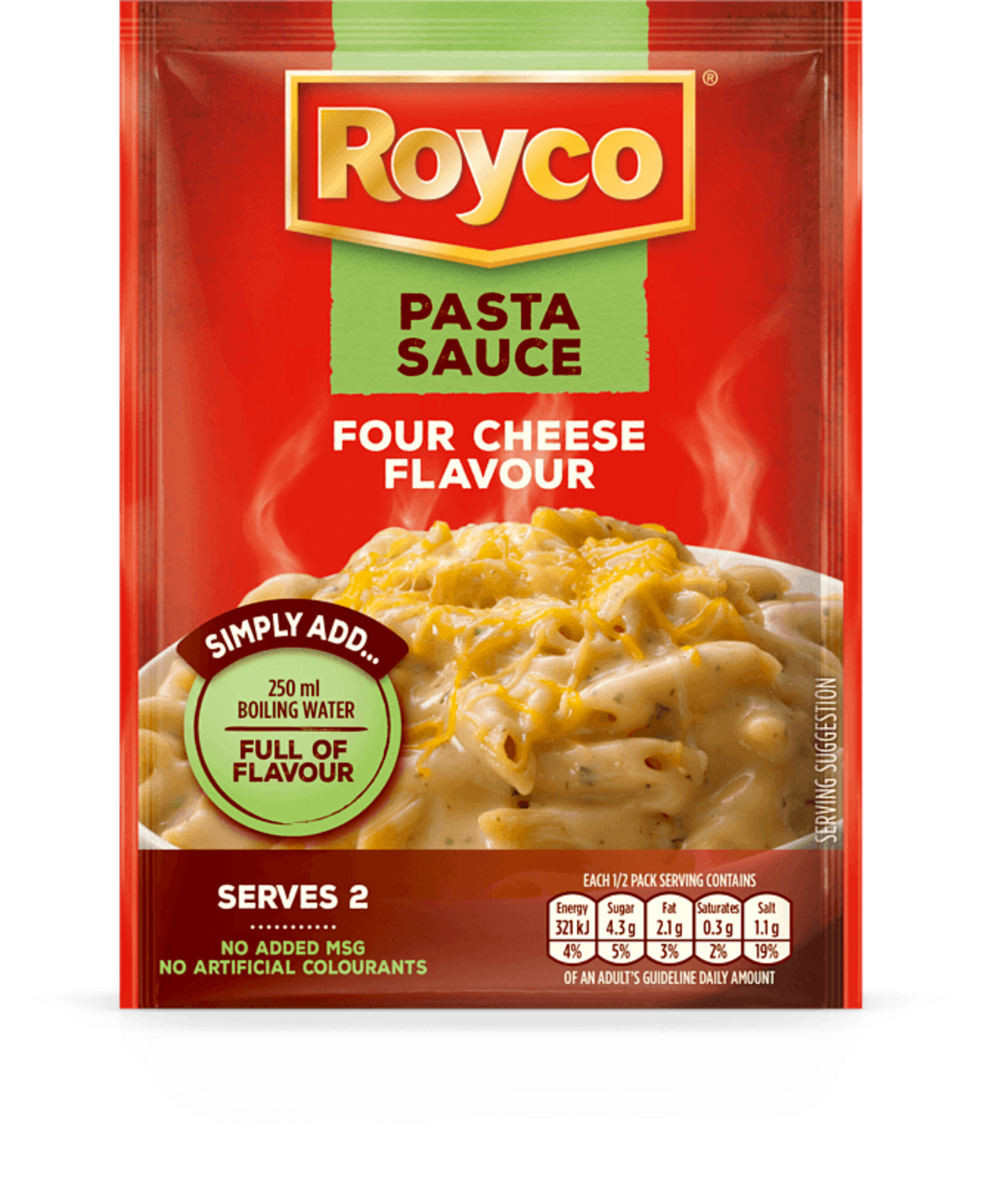 Royco Pasta Sauce Four Cheese EA | Agrimark