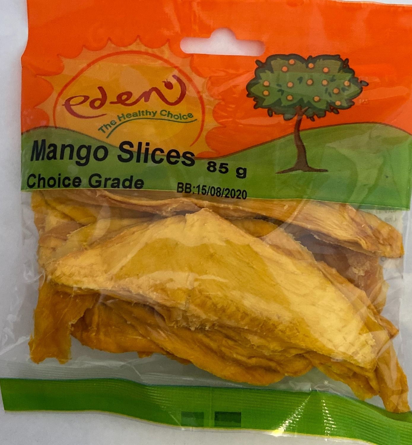 Eden Mango Strips 85g | Agrimark