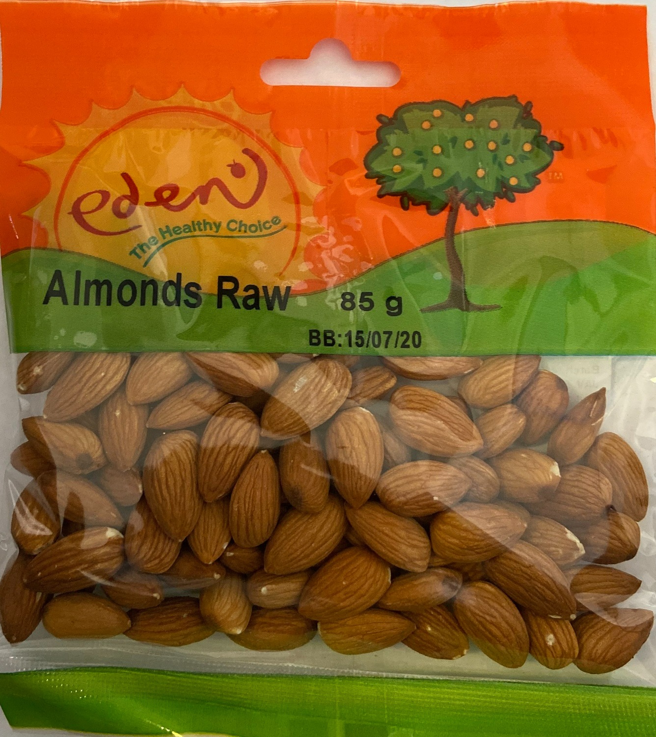 Eden Almonds Raw 85g | Agrimark