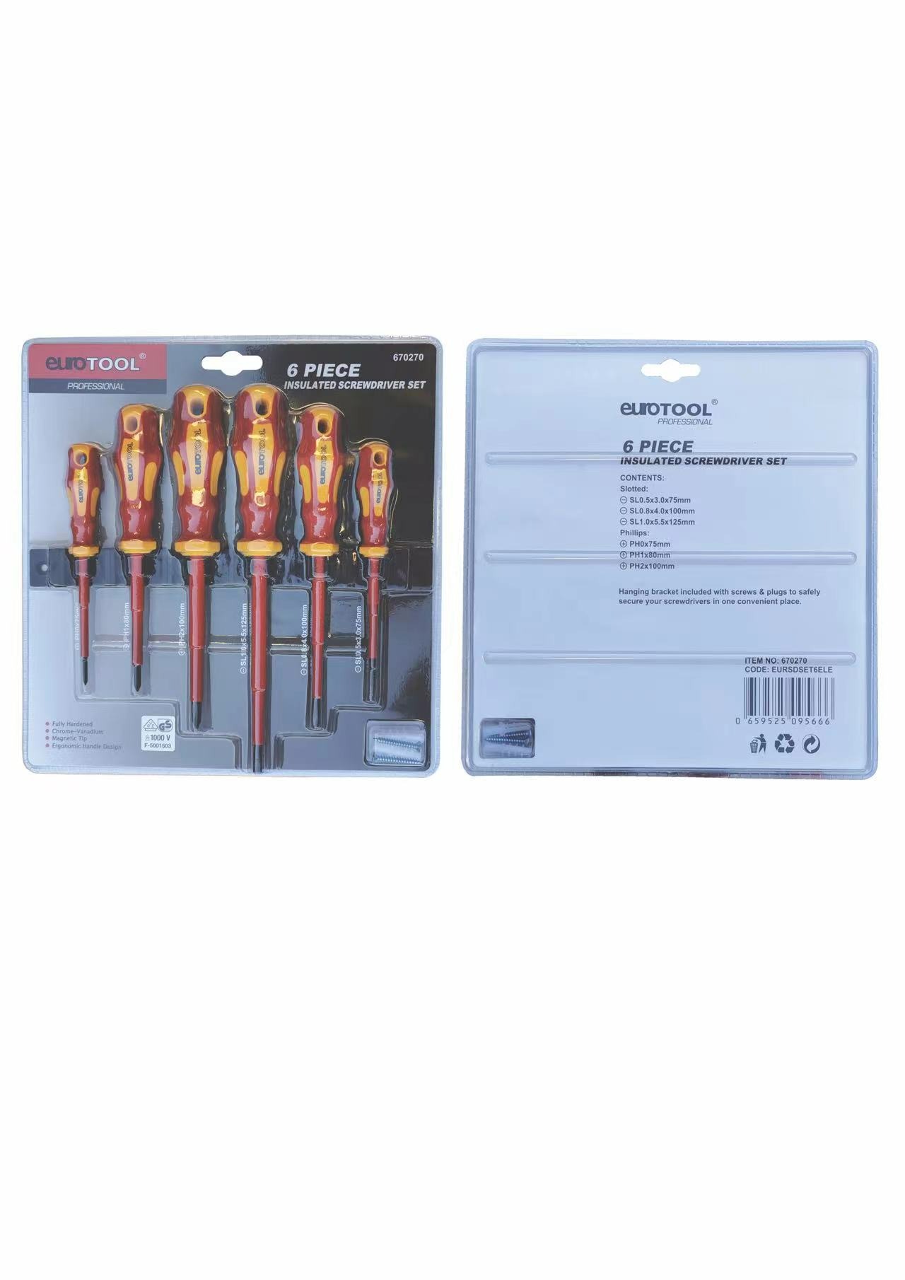 Eurotool 6 Piece Electrical Screwdriver Set | Agrimark