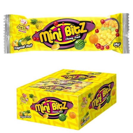Dolcelume Mini Bits Mixed Fruit 50g | Agrimark