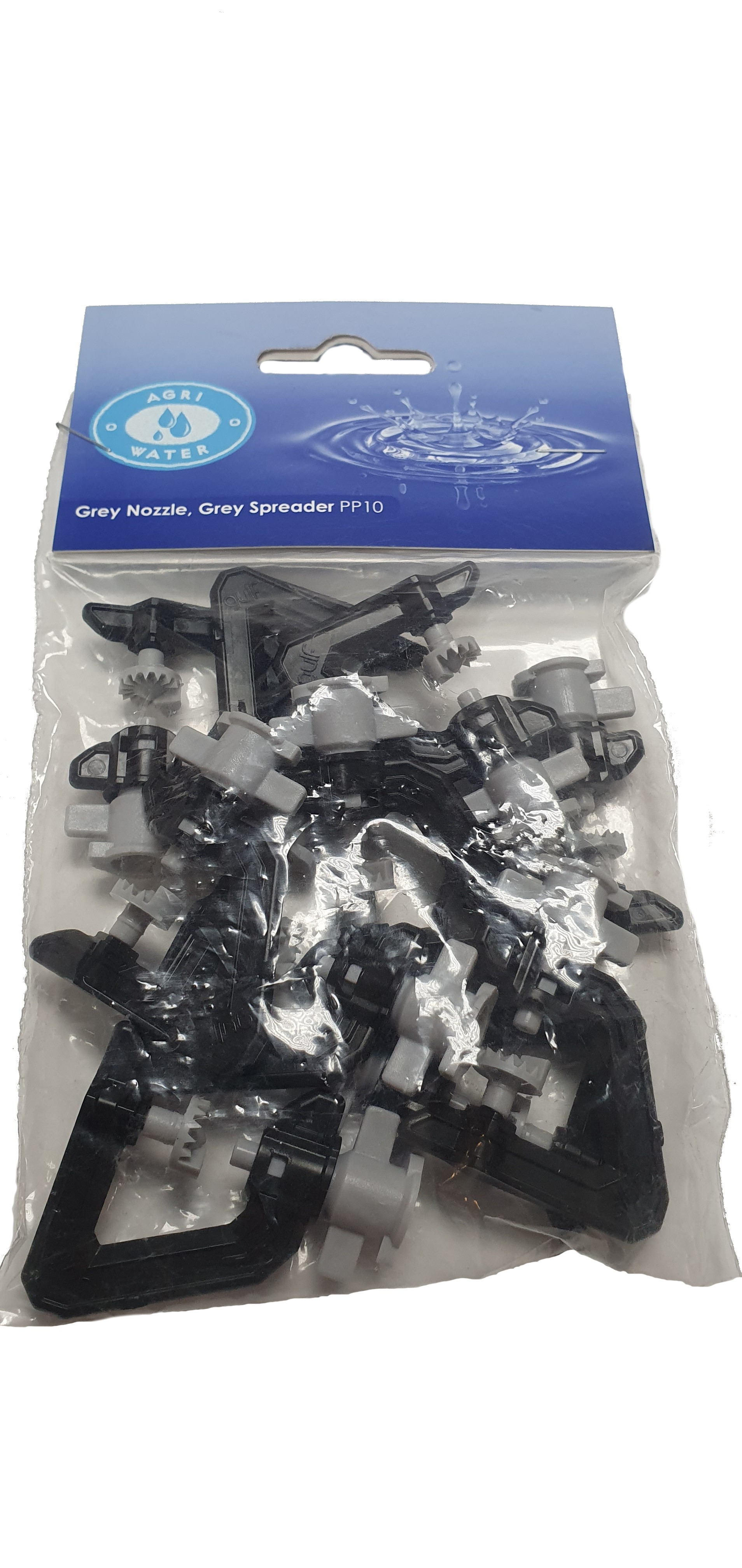 Agriwater Micro Grey Nozzle Grey Spreader Pp10 | Agrimark