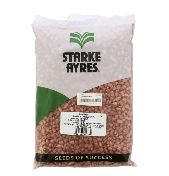 Seed Maize White Zama Select 2kg | Agrimark