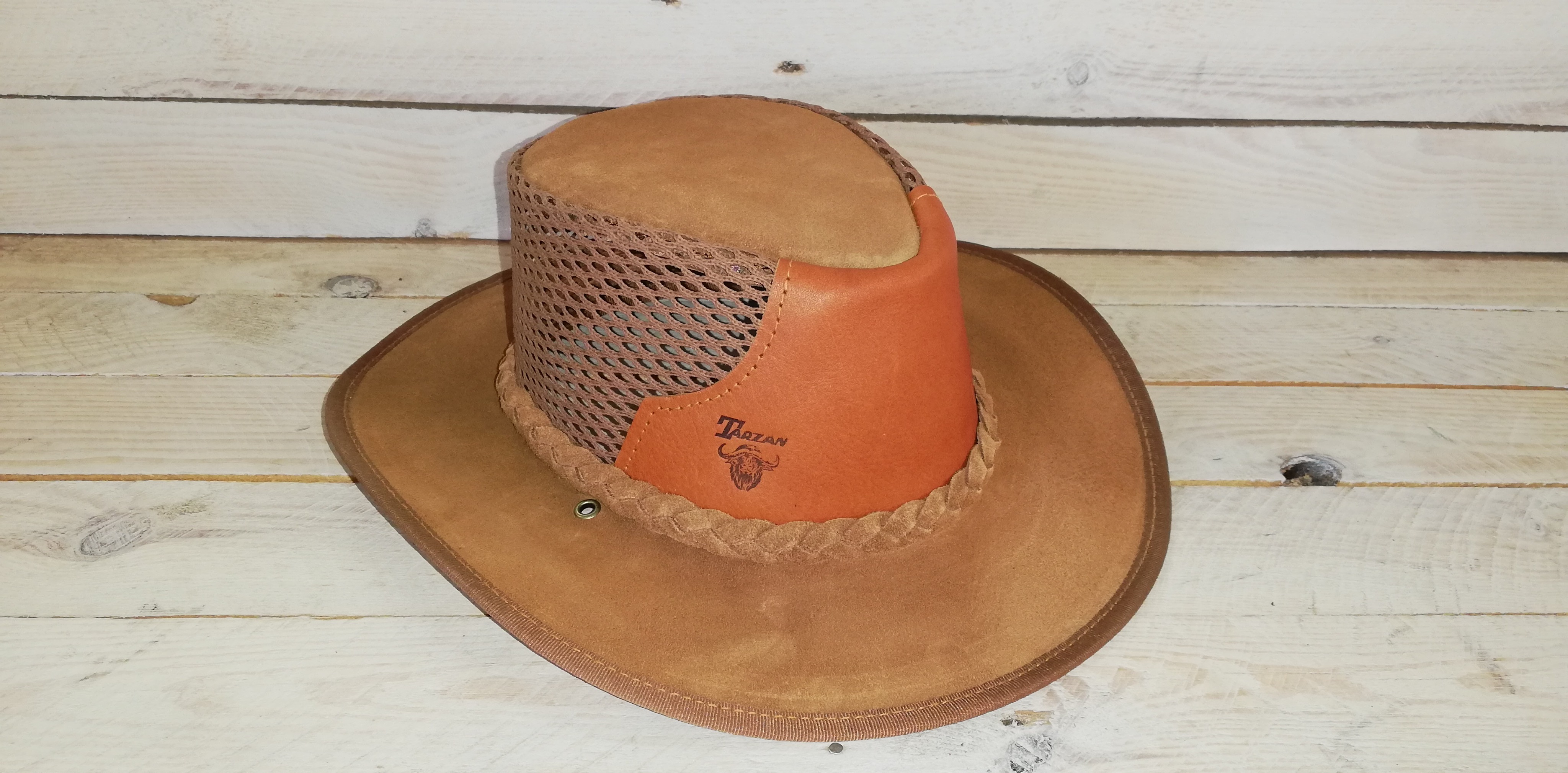 Tarzan Shoes Timbavati Leather Hat | Agrimark