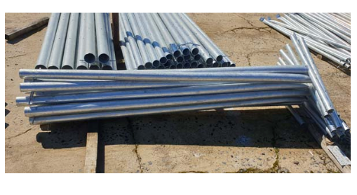 Van Schoor Gate: Wash Line Post T 76mm | Agrimark