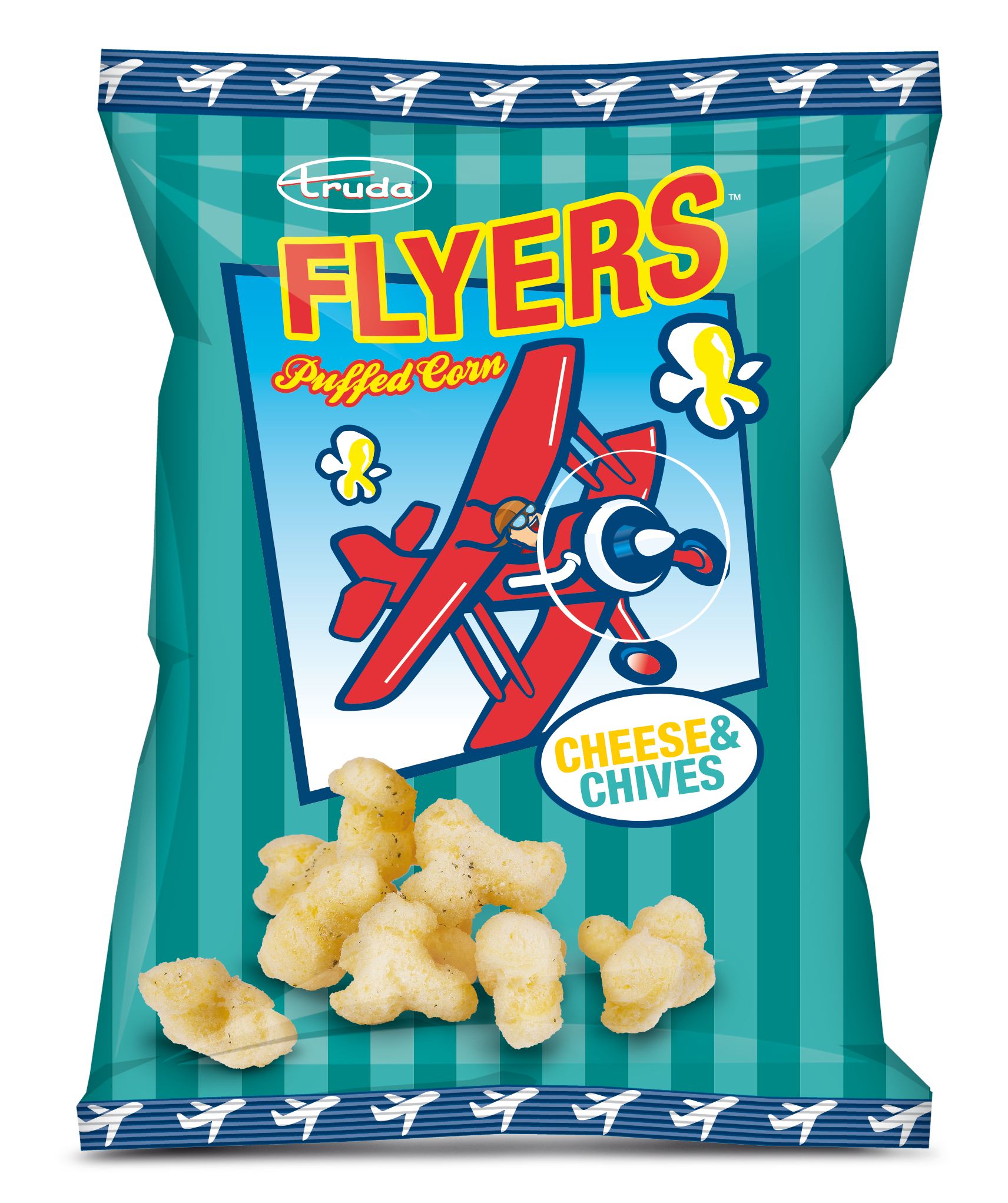 Flyers Puffs Cheese & Chives 100g | Agrimark