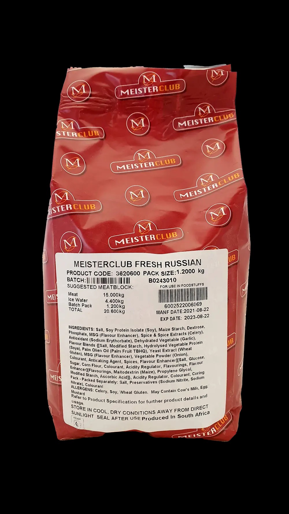 Crown Nat Mclub Fresh Russian 1.2kg | Agrimark