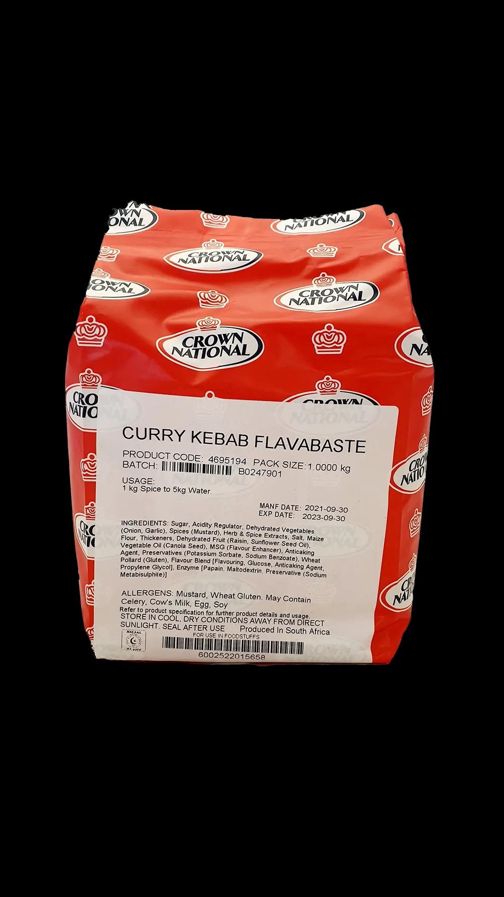 Crown Nat Flavabaste Curry Keb 1kg | Agrimark