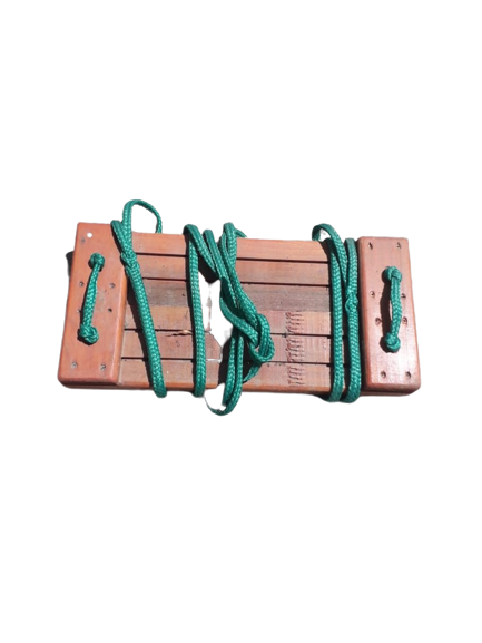 Pole Yard Wooden Swing With Rope | Agrimark