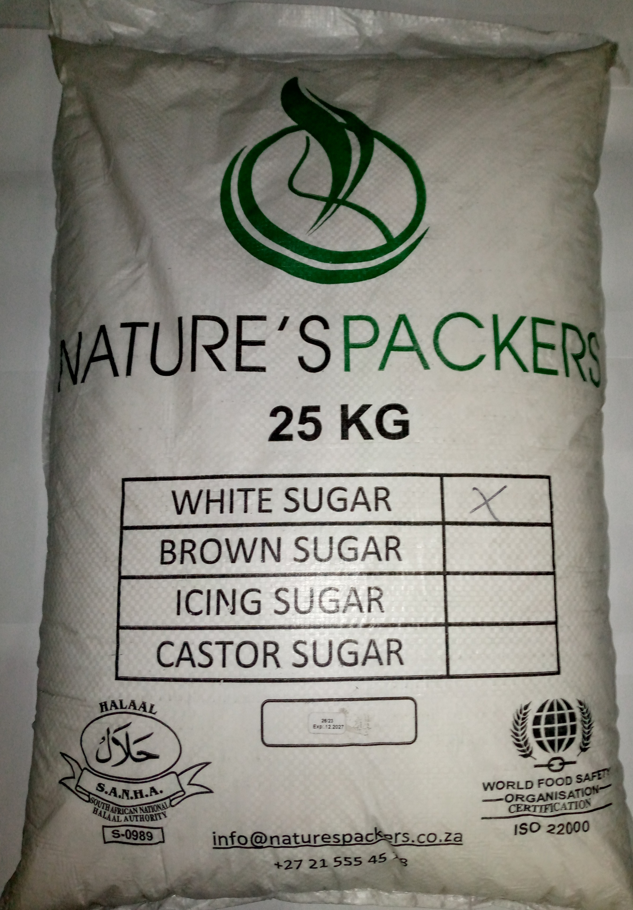 Natures Pack White Sugar 25kg Agrimark Natures Pack White Sugar 25kg Agrimark