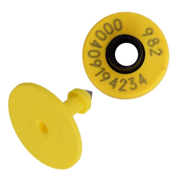 Allflex Eid Tag 30mm Hdx Open/btmyel (1) | Agrimark