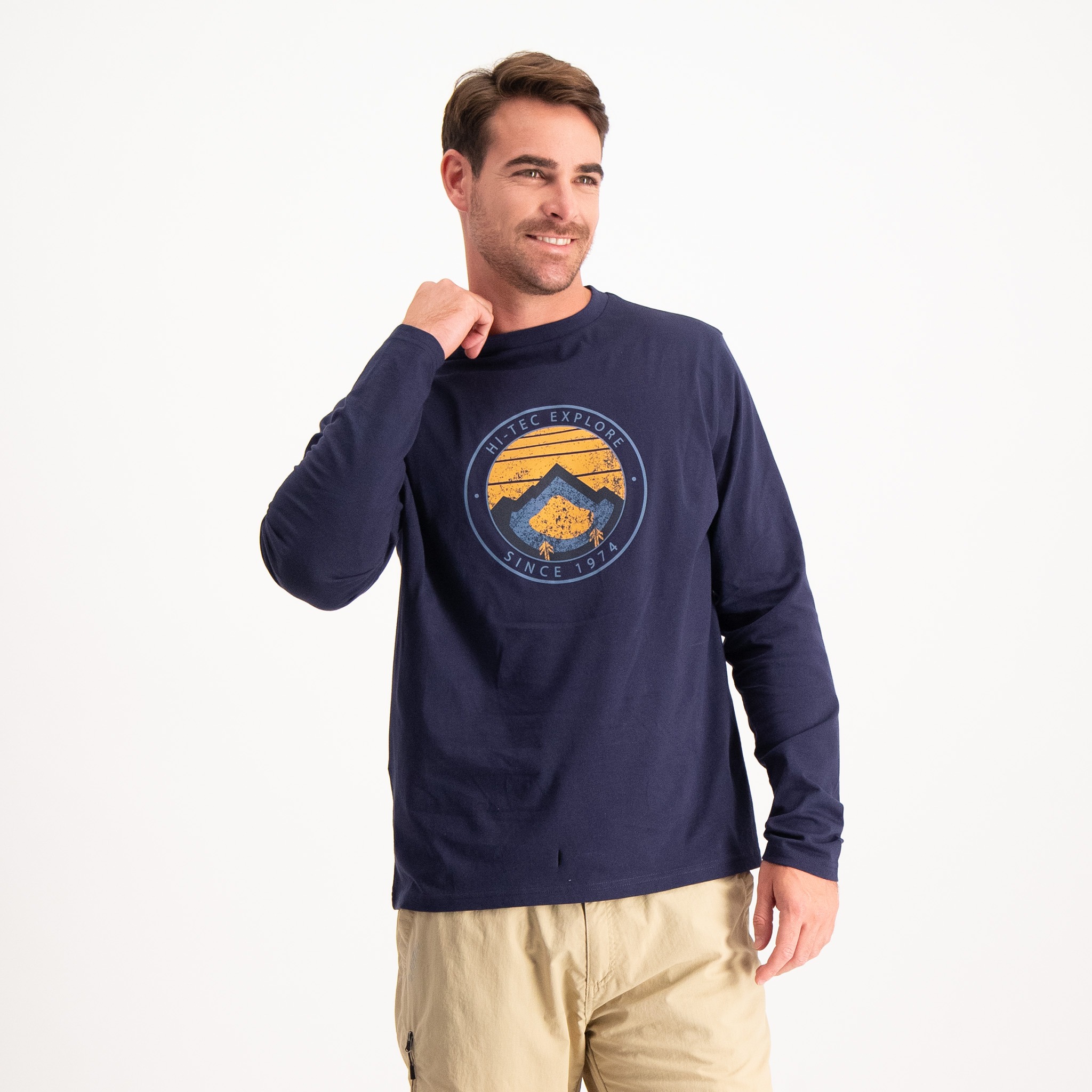 Hi-Tec Men's Adventure Long Sleeve Tee | Agrimark