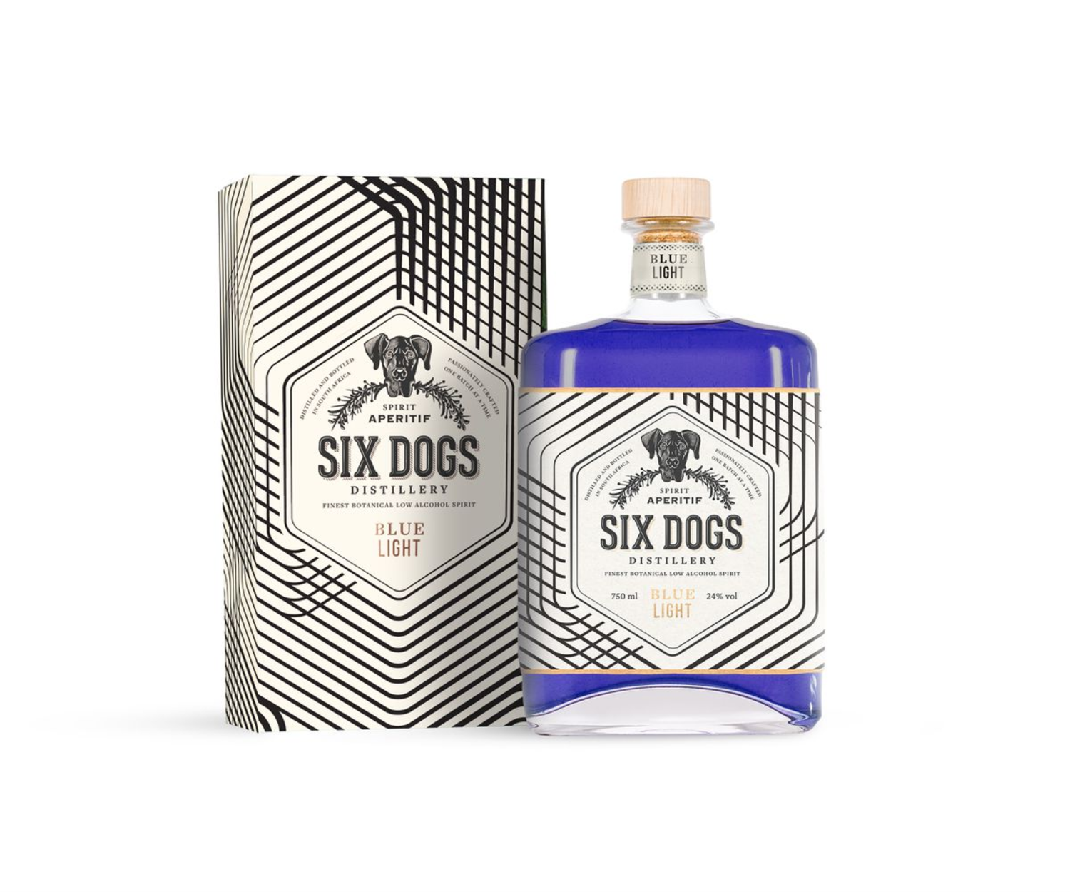 Six Dogs Blue Light Aperitif 750ml | Agrimark