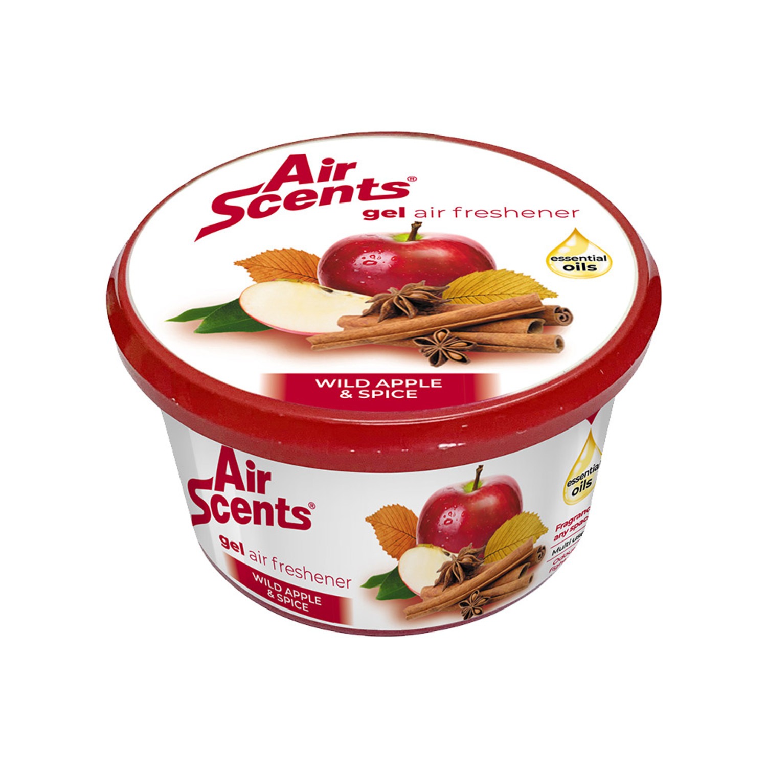 Air Scents Gel Air Freshner Wild Apple & Spice 70g | Agrimark