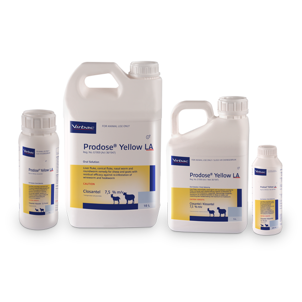 Virbac Prodose Yellow La 500ml | Agrimark