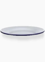 Plate Enamel Ripple 26cm | Agrimark