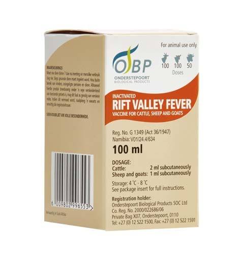 Obp Vac Riftvalley Fever Inactive 100ml | Agrimark