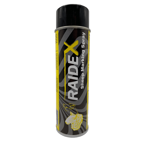 Raidex Sheep Aerosol Yellow | Agrimark