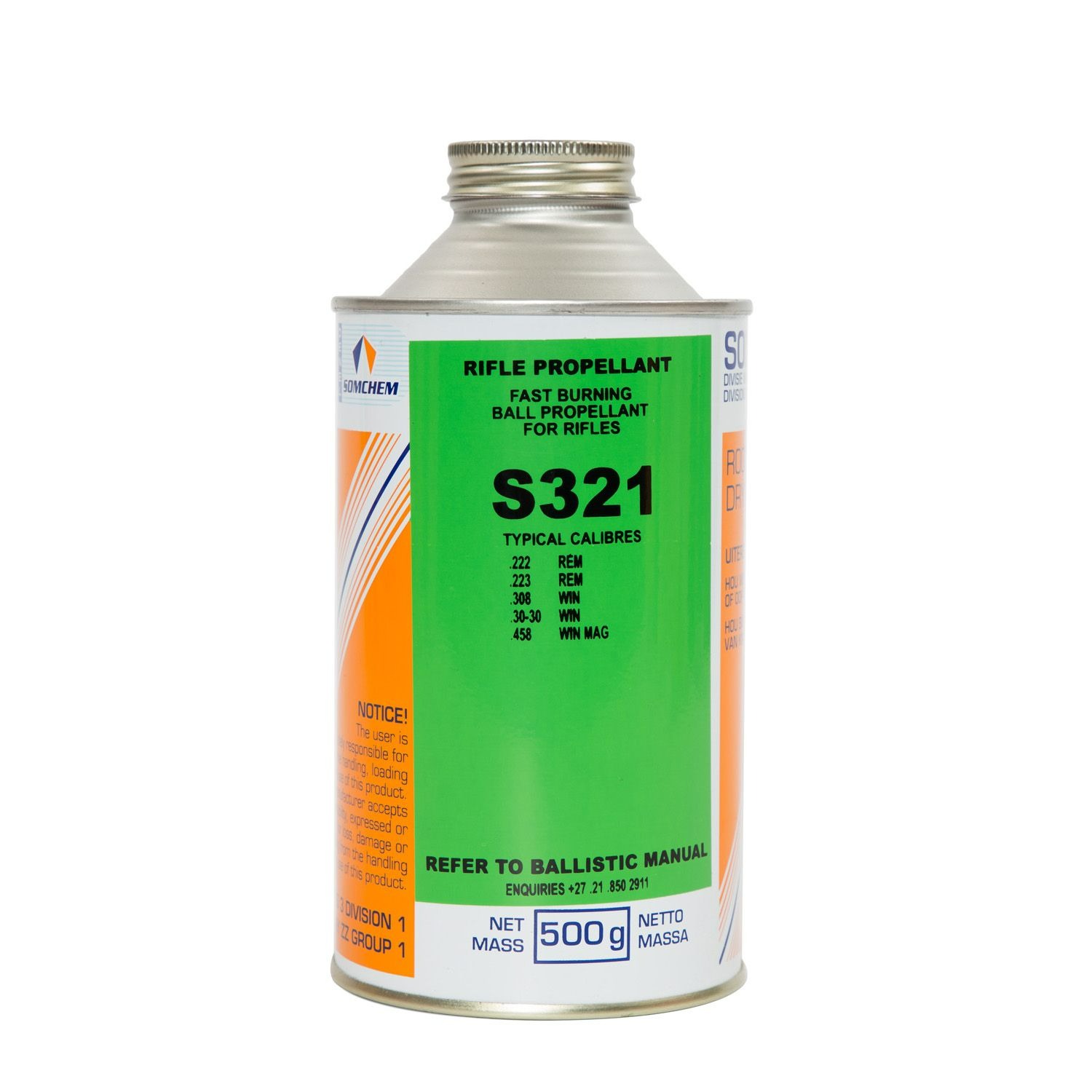 Somchem Propellant Powder S321 500g | Agrimark