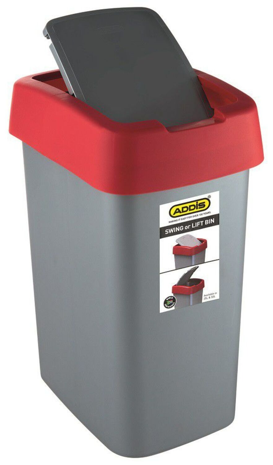 Addis Swing Up Lift Up Bin | Agrimark