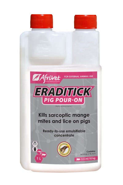 Afrivet Eraditick Pig Pour On 1l | Agrimark