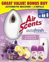 Air Scents Machine & Refills Lavender & Vanilla | Agrimark