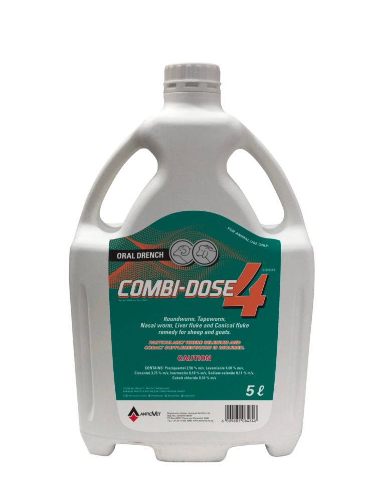 Antrovet Combi Dose 4 No Drencher 5lt | Agrimark