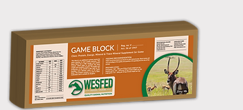 Wesfed Game Block 25kg | Agrimark
