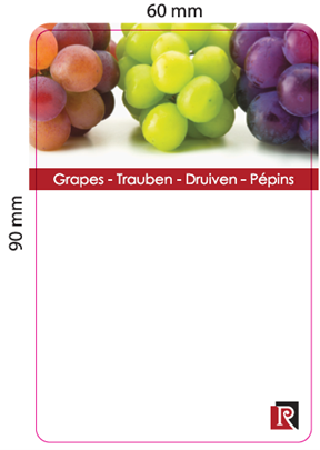 Label Punnet Gen Redfern-1000 | Agrimark