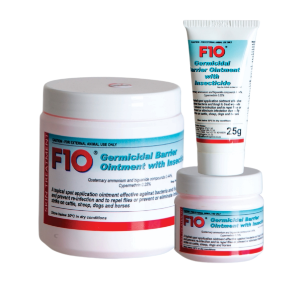 F10 Germ. Ointment W/insecticide 100g | Agrimark