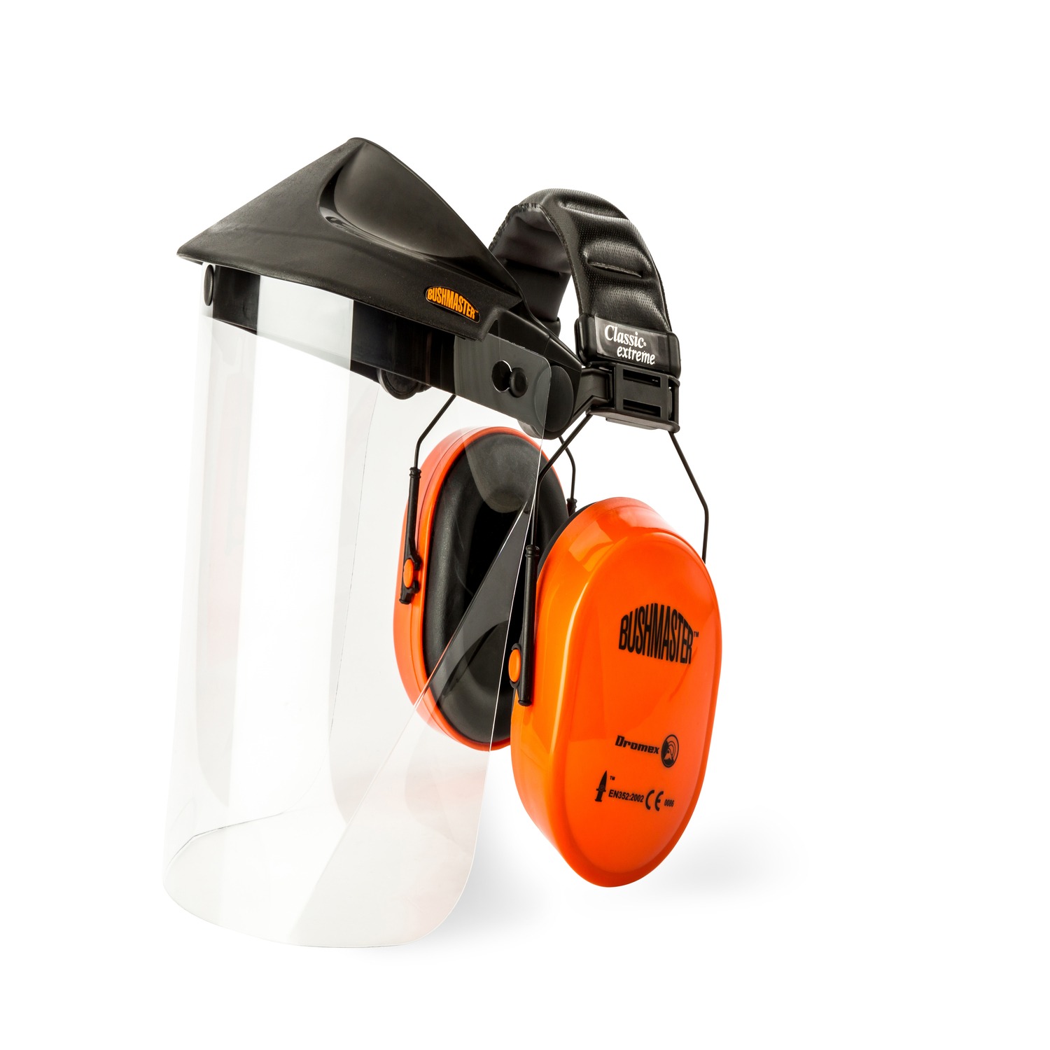 Dromex Bushmaster Ear Defender Visor | Agrimark