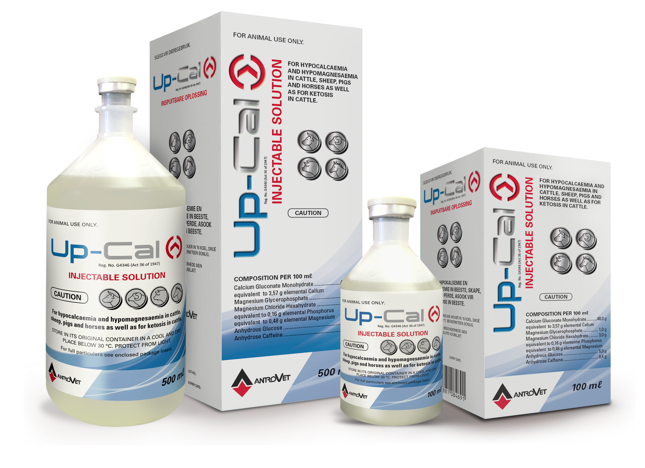 Antrovet Up-cal Inject Solution 500ml | Agrimark