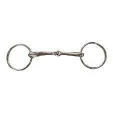 Solo Loose Ring Snaffle Plated Bit | Agrimark