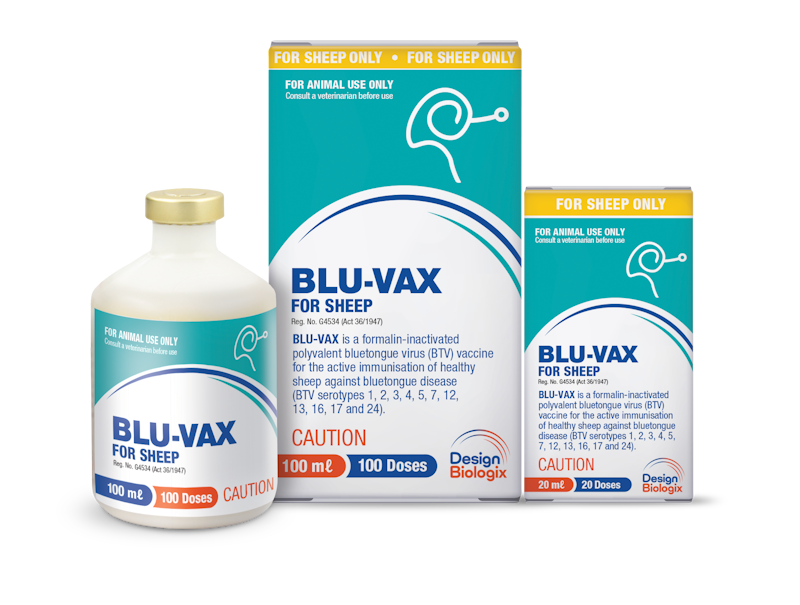 Lionels Vaccine Blu-vax 100ml | Agrimark