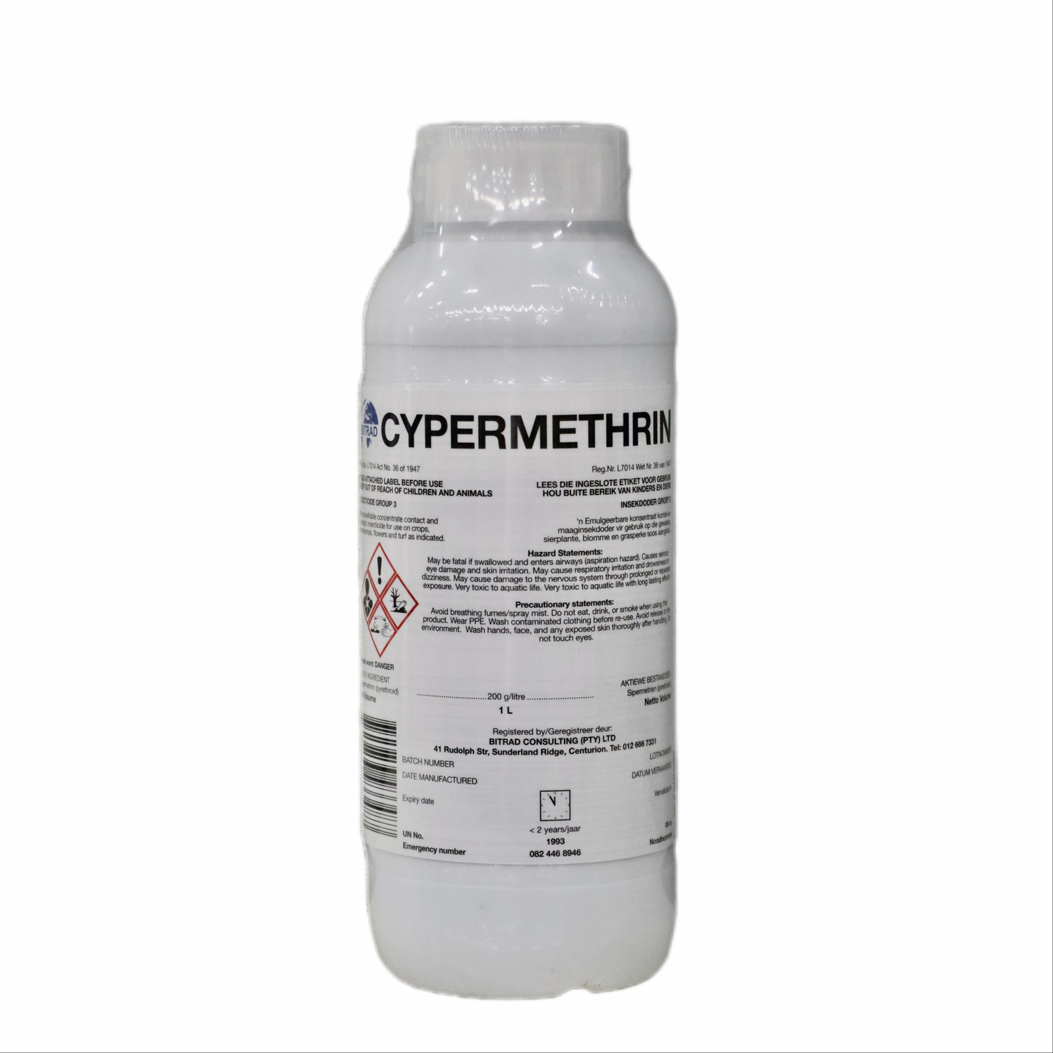 Bitrad Cypermethrin 1l | Agrimark