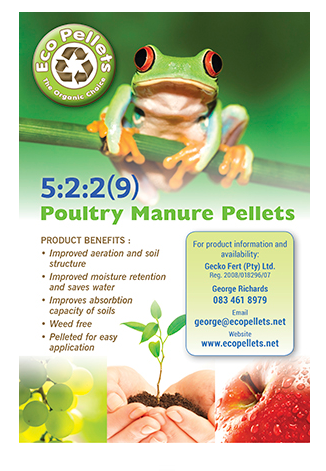 Gecko Eco Pellets 5:2:2(9) 40kg | Agrimark