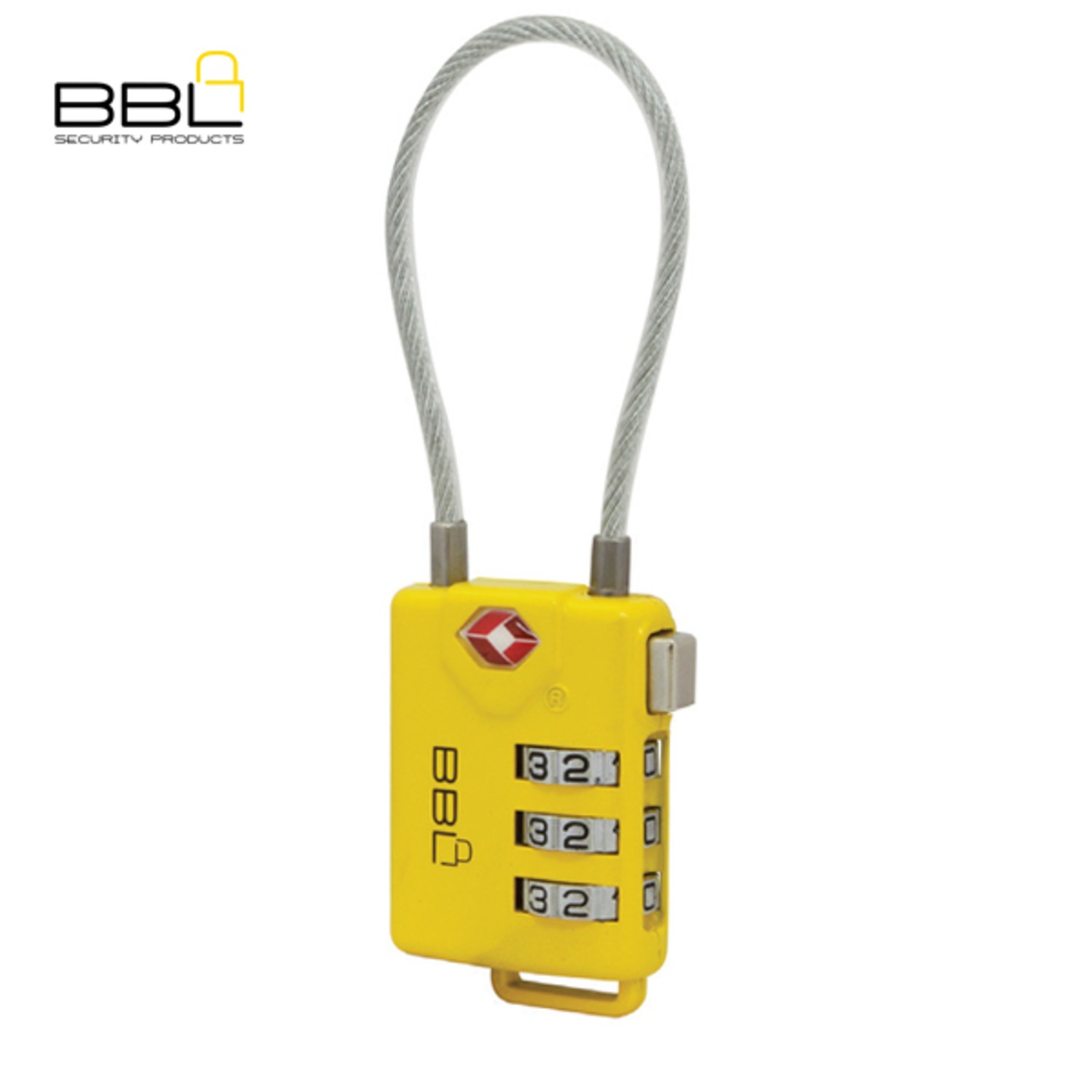 BBL TSA Travel Combination Padlock 30mm | Agrimark