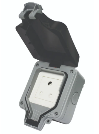 Masterplug Outdoor Sa Socket 16amp Sa Sg Ip66 | Agrimark
