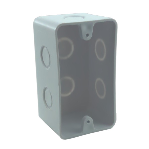 Yesco Pvc Wall Box No Sprout 4x2 | Agrimark