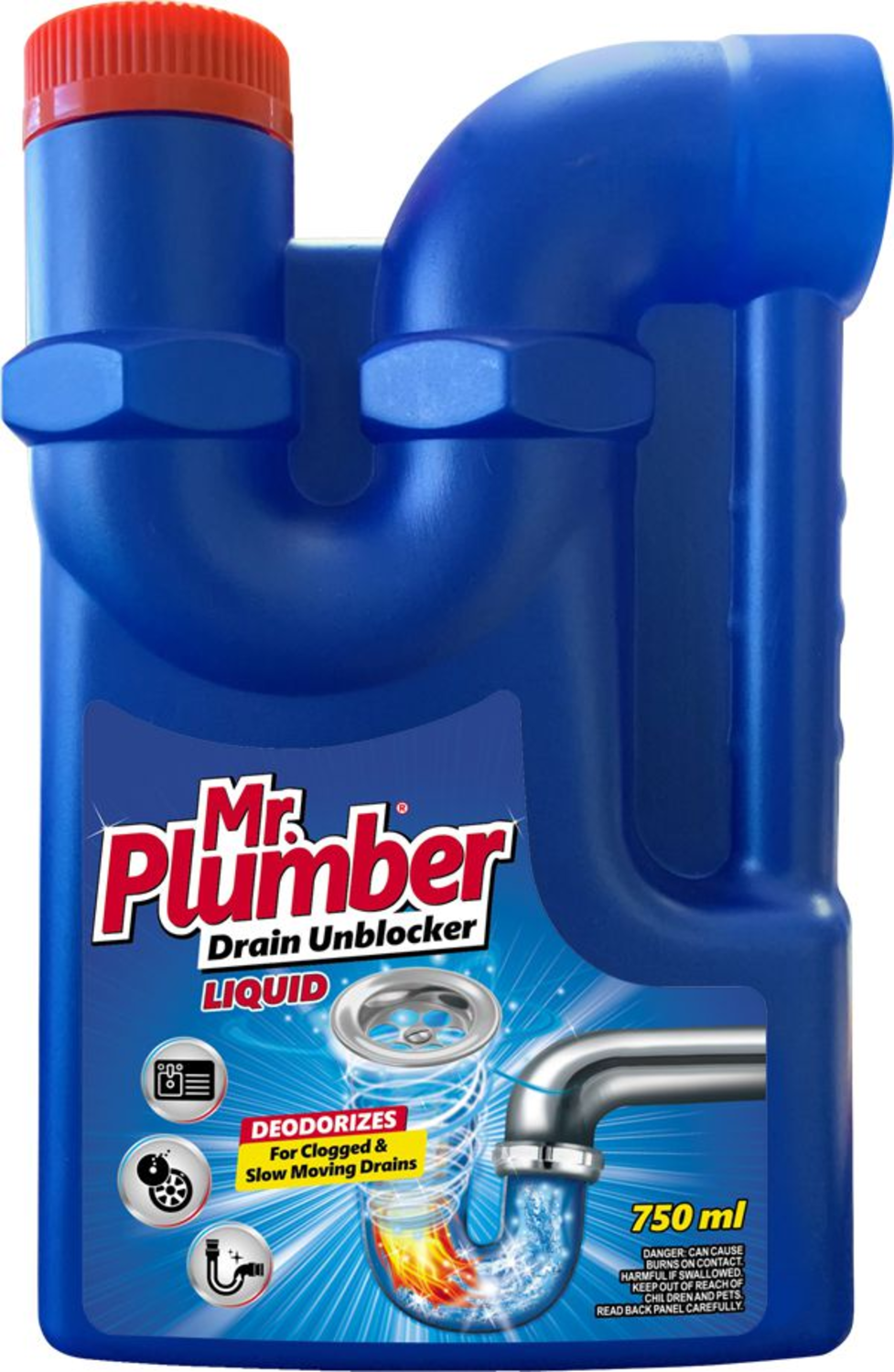 Mr Plumber Drain Cleaner Liquid 750ml | Agrimark